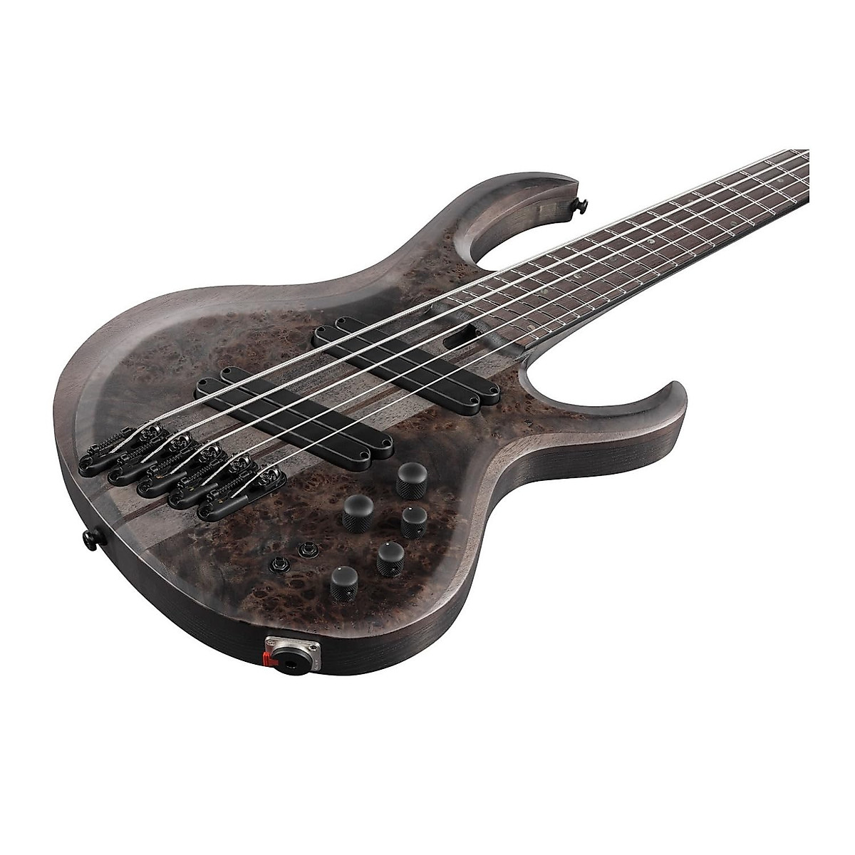 Ibanez BTB805MS 5-string Bass Guitar - Transparent Gray Flat