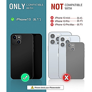 OCASE Compatible with iPhone 13 Wallet Case, PU Leather Flip Folio Case with Card Holders RFID Blocking Kickstand [Shockproof TPU Inner Shell] Phone Cover 6.1 Inch 2021 (Light Blue)