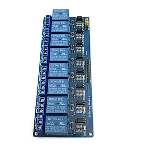 FainWan 2pcs 8 Channel DC 5V Relay Module with Optocoupler for UNO R3 MEGA 2560 1280 DSP ARM PIC AVR STM32 Rasp-Berry Pi