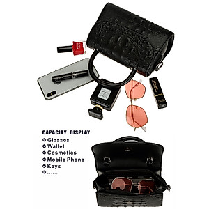 IN.RHAN Women's Handbag Square Straw Handmade Rattan Purse Weave Crossbody Bag Khaki