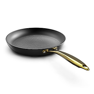 imarku Non stick Frying Pans, Long Lasting 10 Inch Frying Pan, Professional Nonstick Frying Pan Cast Iron Skillet, Stay Cool Handle, Easy Clean Oven Safe Pan, Christmas Gifts for Women/Men