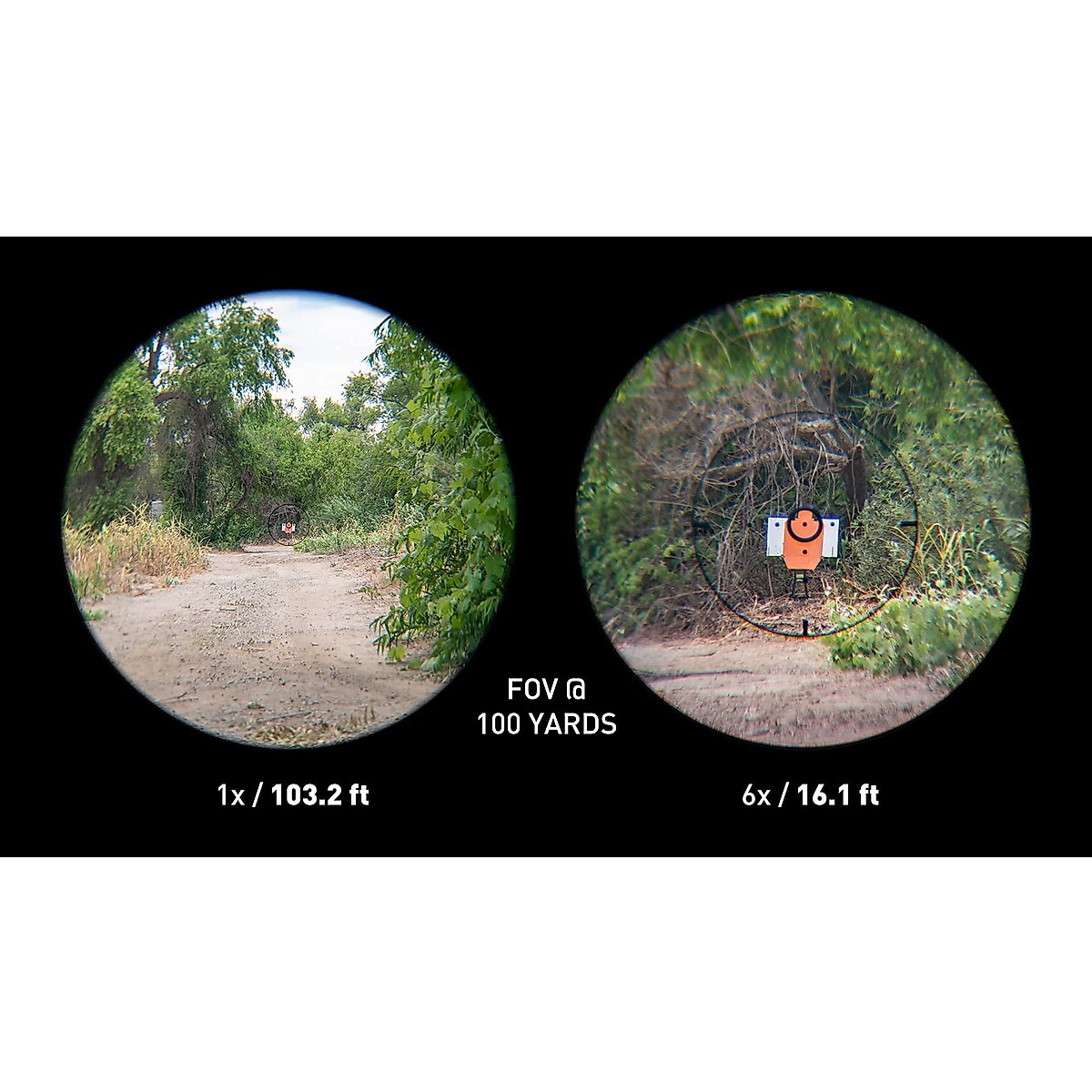 Monstrum Alpha Series 1-6x24 First Focal Plane FFP Rifle Scope | ZR305 H-Series Offset Scope Mount | Bundle