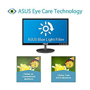 Asus LCD VP228H Gaming, 21,5'' LED,1ms,DC 100mil.,HDMI,DVI,1920x1080, speakers