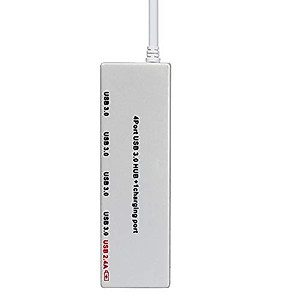Lysee USB Cables - HL 2017 Portable USB 3.0 4-Port High Speed Hub with USB1.1/2.0 1 Charging Port oct17 - (Color: White, Length: < =0.5m)