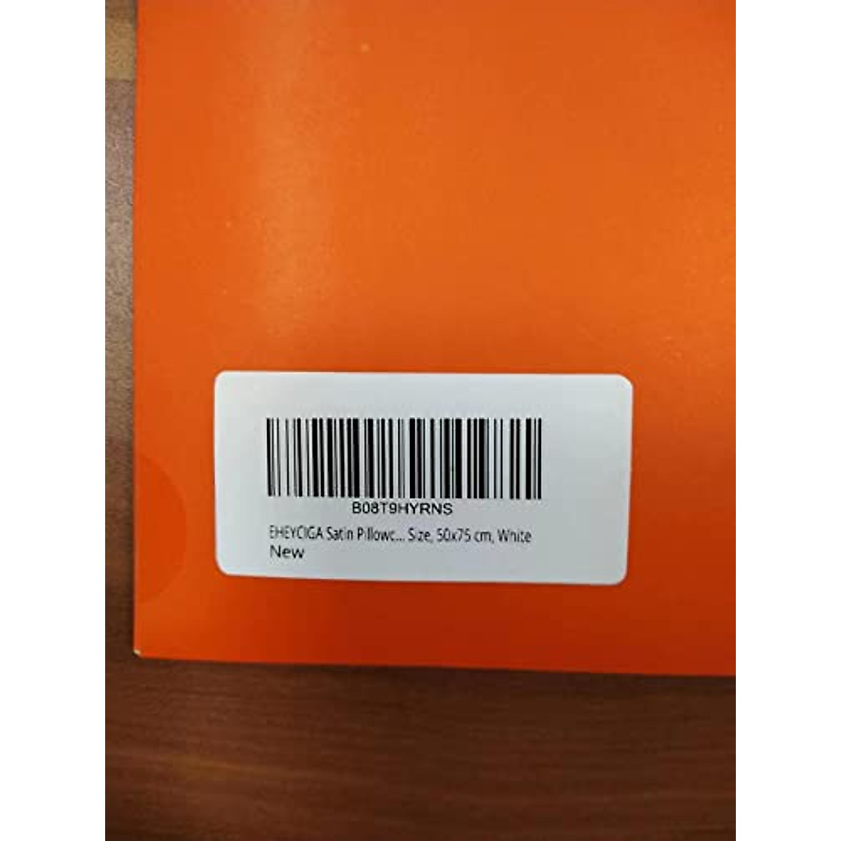 EHEYCIGA Satin Pillowcase for Hair and Skin Silk Pillowcase Set of 2 White Soft Pillow Cases 2 Pack Queen Size 20X30 Inches with Envelope Closure