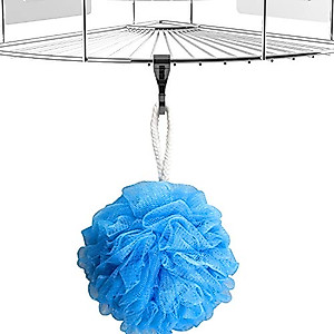 2-Pack 9" Rustproof Stainless Steel Corner Shower Caddy, Adhesive Bathroom Wall Mounted Storage Accessories Shower Shelf Organizer, Chrome