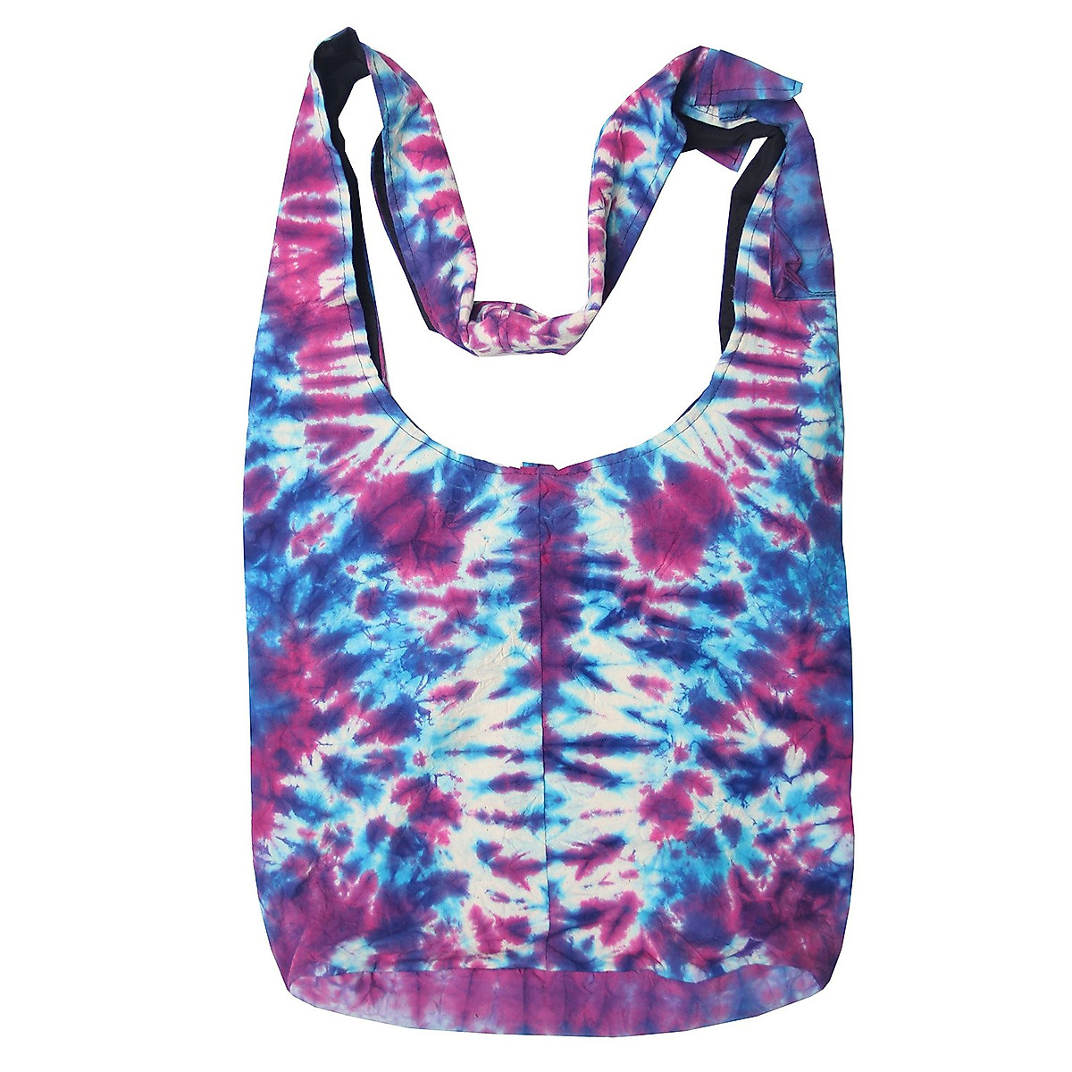 Shangri-La Nook Cotton crossbody Butterfly Gypsy Bag Handmade in Nepal