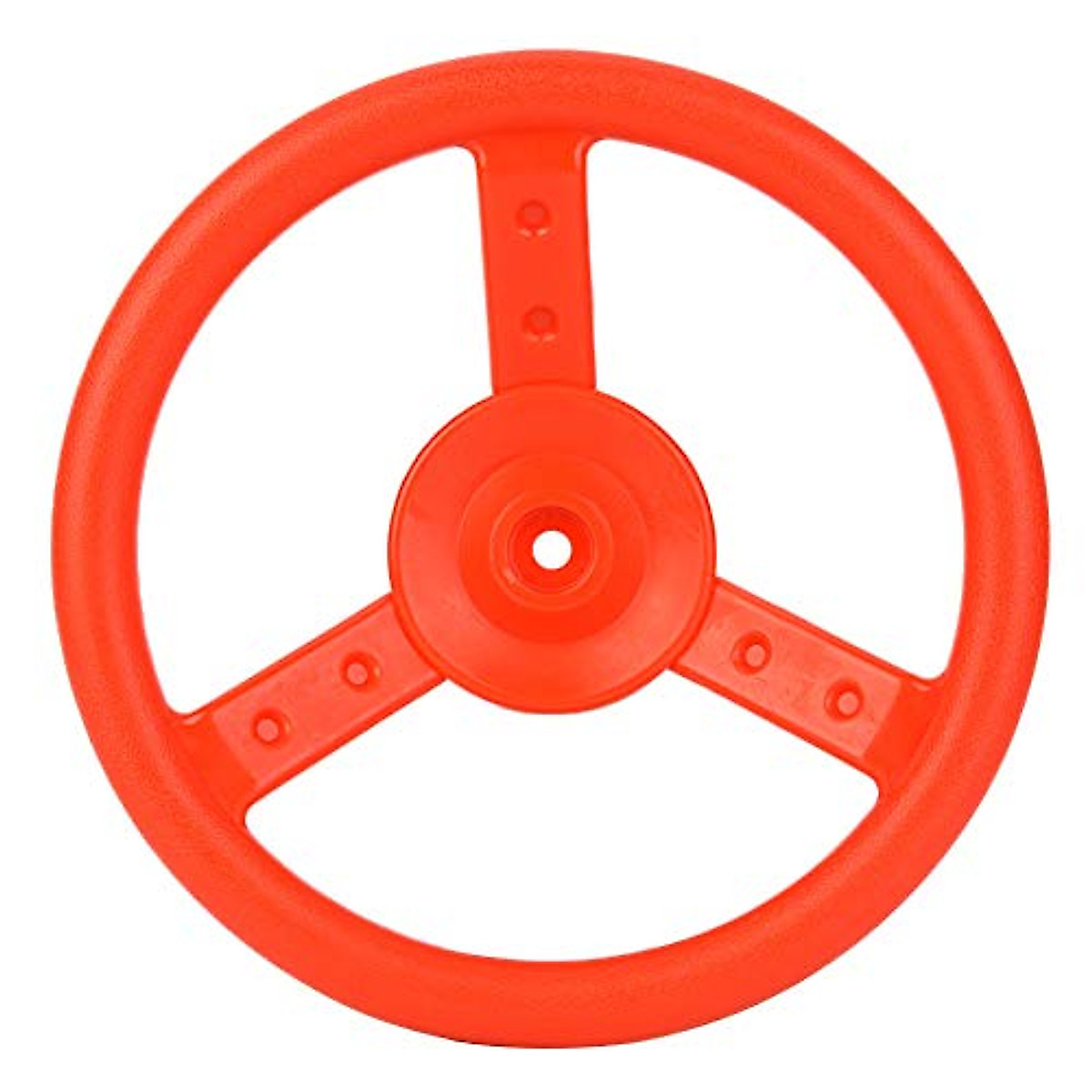 Vifemify Plastic Outdoor Playground Small Steering Wheel Toy Swing Set Accessories Kids Games Carnival Games Parts Sports(red)