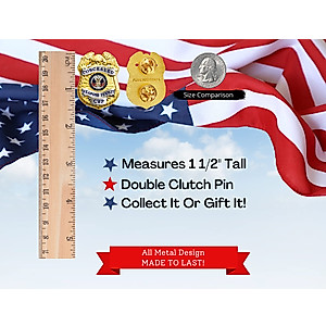 Concealed Weapons Permit Lapel Pin - Metal Pin