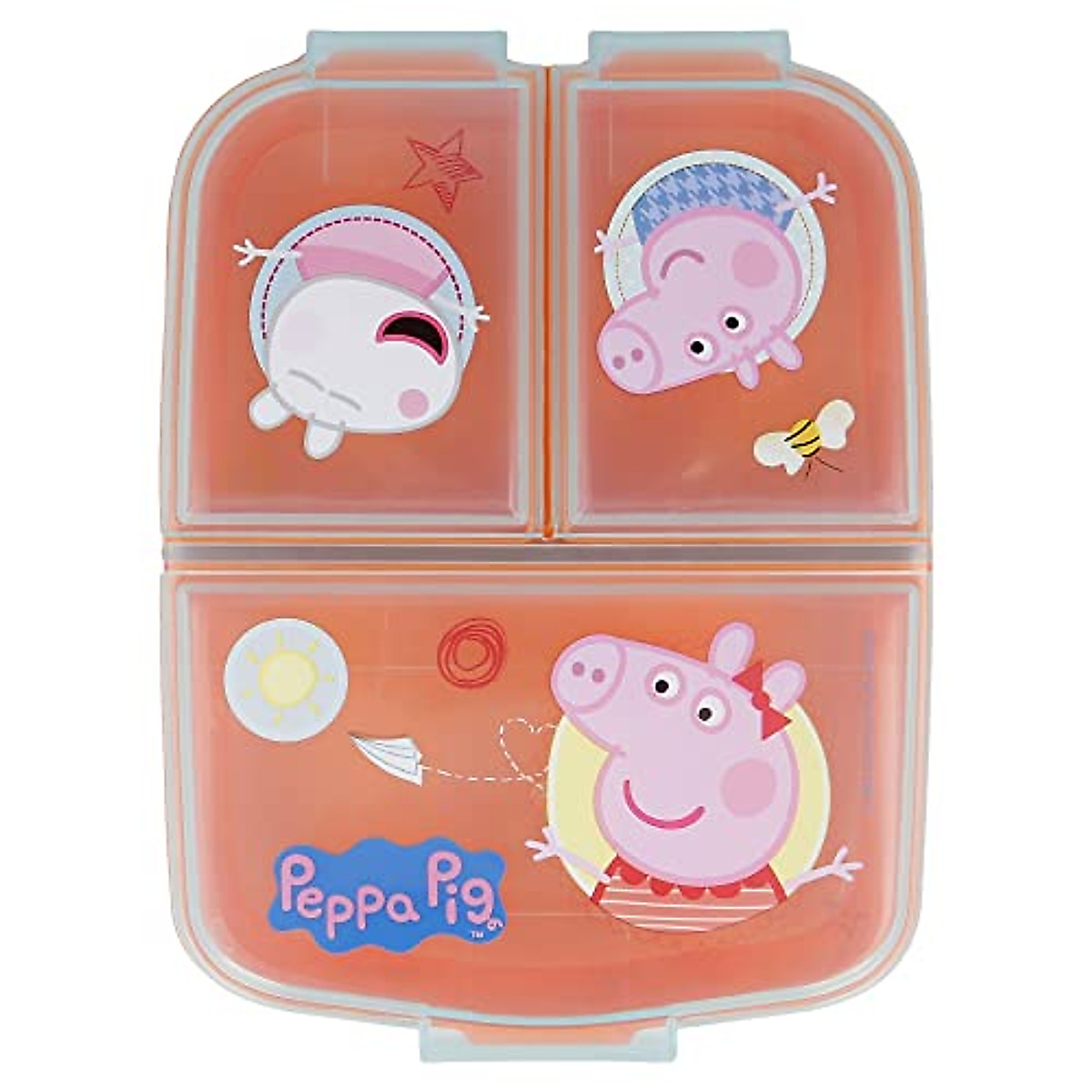 Stor |Multi Compartment Sandwich Box Peppa Pig Core