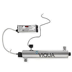 VIQUA VH410M Home Stainless Steel Ultraviolet Water System - 18GPM 120V Monitored
