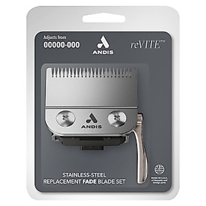 Andis 86015 reVITE Fade Clipper Replacement Stainless Steel Blade