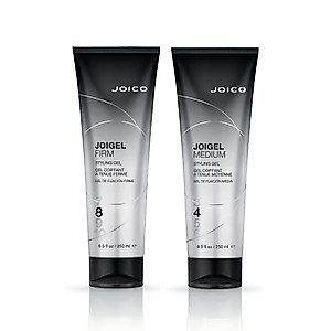 JoiGel Firm Styling Gel | For Most Hair Types | Add Body and Volume | Lock In Moisture & Boost Shine | Thermal Heat & Humidity Protection | Protect Against Pollution | 8.5 Fl Oz