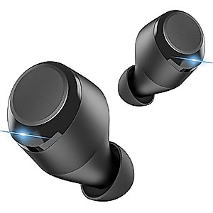 Tecno Wireless Bluetooth Earbuds with Microphone, CVC 8.0 Noise Cancelling Earbuds Wireless Bluetooth, Aptx Low Latency Earbuds Built in Mic, Waterproof Bluetooth Headphones Touch Control, BDE01