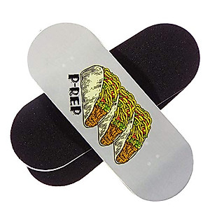 P-REP Tres Taco - Solid Performance Complete Wooden Fingerboard (Chromite, 34mm x 97mm)