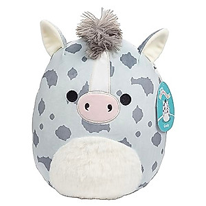 Squishmallows Original 10-Inch Grady The Horse - Official Jazwares Plush - Collectible Soft & Squishy Horse Stuffed Animal Toy - Add to Your Squad - Gift for Kids, Girls & Boys