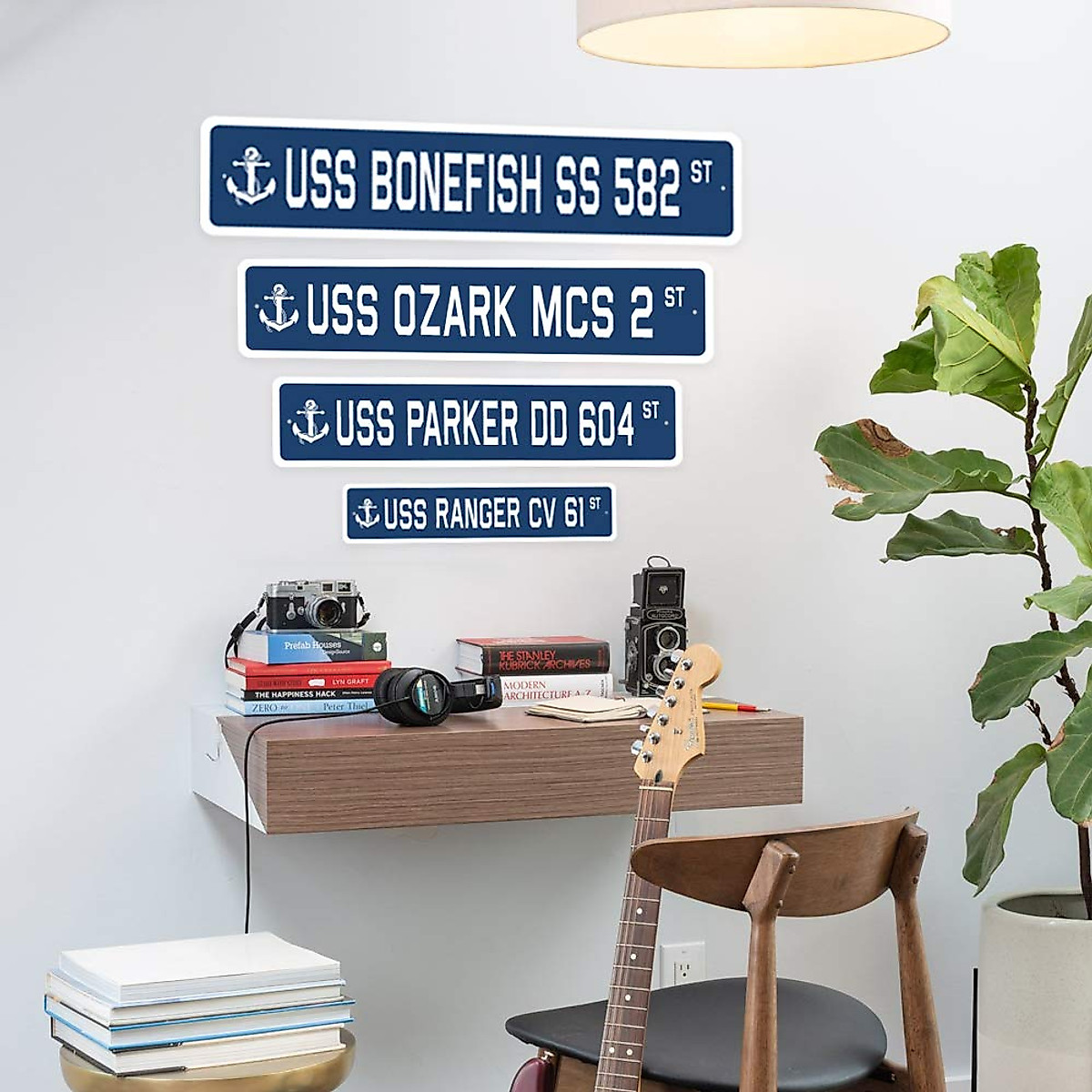 USS Brunswick JHSV 6 Street Sign us Navy Ship Veteran Sailor Gift