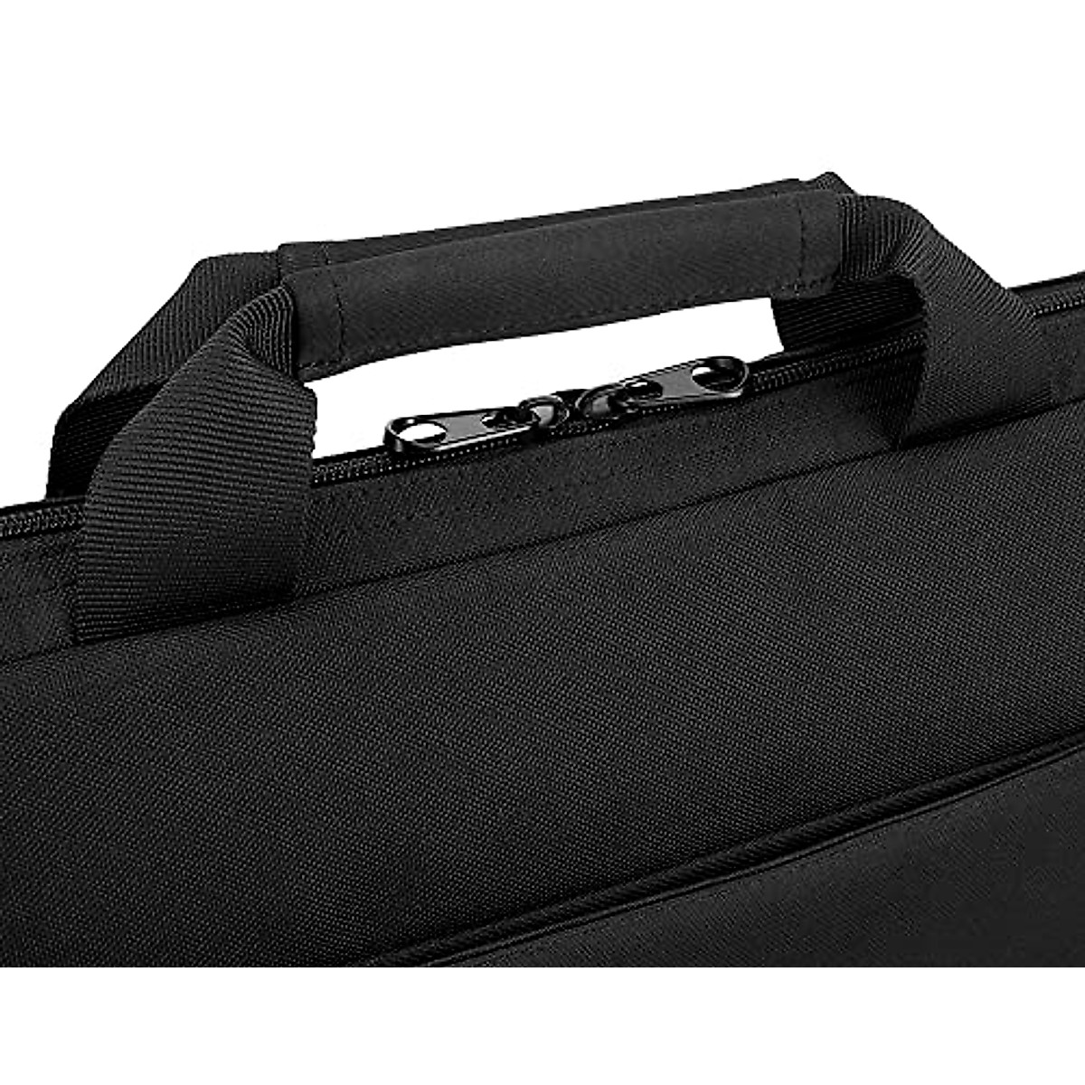 Lenovo Laptop Shoulder Bag T215 15.6 inch - Black- Slip Laptop Compartment - Front Zippered Pocket - Adjustable Strap