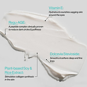 eb5 Daily Repair Eye Treatment | Under Eye Cream for Dark Circles and Puffiness | Anti-Aging Eye Cream with Peptides for Women and Men - 0.50oz