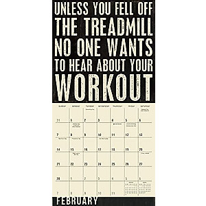 2021 Words to Live By 16-Month Wall Calendar