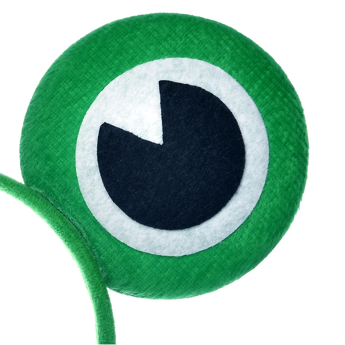 Yilistore Green Frog Ear Headband, Frog Eyes Headband Jungle Safari Headbands,Cartoon Animal Ears Headpiece for Halloween,Christmas