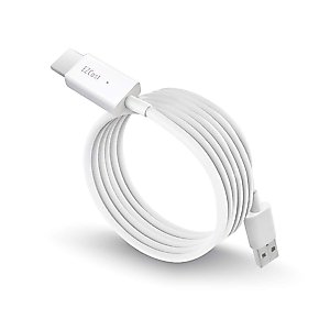 EZCast MagicLink USB to HDMI Cable Adapter, Screen Extender, Plug and Play, Portable Streaming Device, Stream 1080P Video and Audio to Your Screen, Supports Windows, Mac, Airplay, 1.5m/5ft