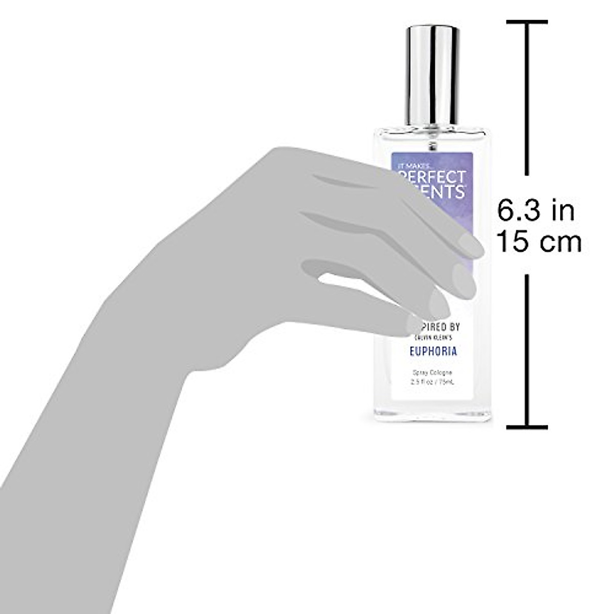 Perfect Scents Fragrances | Euphoria | Women’s Eau de Toilette | Paraben Free | Never Tested on Animals | 2.5 Fluid Ounces