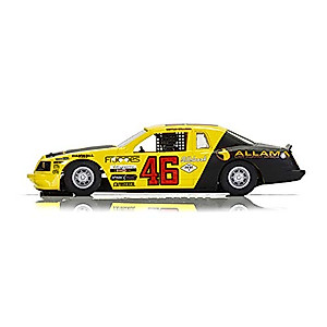 Scalextric Ford Thunderbird 'Allama' #46 1:32 Slot Race Car C4088 Yellow, Black, Red, White