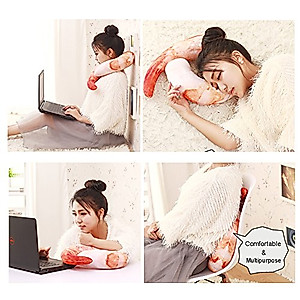 Bettli Shrimp Meat U Shaped Neck Pillow Throw Pillow Cushion Plush