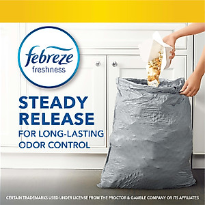 GLAD ForceFlex Tall Kitchen Drawstring Trash Bags, 13 Gallon Grey Trash Bag for Kitchen Trash Can, Odor Shield, Odor Eliminator and Leak Protection, 110 Count