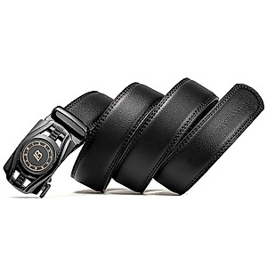 BOSTANTEN Leather Backpack for Men bundle Mens Belts