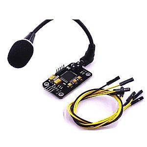 Speech Recognition Module Voice Recognition Module Serial Control Module with Micro and 4pin Wire for Arduino