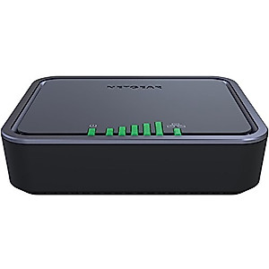 NETGEAR 4G LTE Broadband Modem - Use LTE as Backup Internet Connection, Unlocked, Works with Any Mobile Network Provider (LB2120)