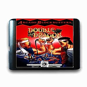 Double Dragon 3 16 bit MD Game Card For Sega Mega Drive For Genesis-Double Dragon BlockBusters
