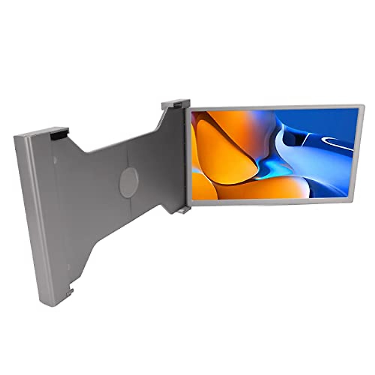 Asixxsix Portable Monitor for Laptop, 14in FHD 1080P IPS Ultra Slim Laptop Screen Extender with Retractable Stand Plug and Play Single Extender for 14-17in Laptop Screen Width 308‑427Mm