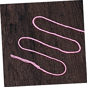 Homoyoyo Cotton Yarn Cone Cotton Yarn for Crocheting Knitting kit Fuzzy Yarn Knitting Yarn Cone Acrylic Yarn Crochet Yarn Chunky Yarn for Crocheting Blanket Yarn Baby White Yarn coarse Wool