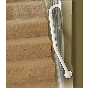 NRS Healthcare Newel Post Grab Rail Right Handed