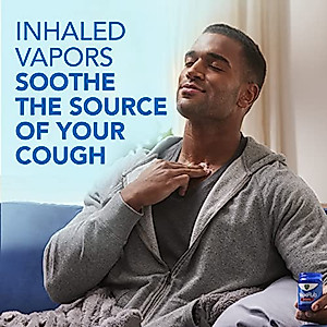 Vicks VapoRub, Chest Rub Ointment, Relief from Cough, Cold, Aches, & Pains with Original Medicated Vicks Vapors, Topical Cough Suppressant, 1.76 Ounce (Pack of 3)