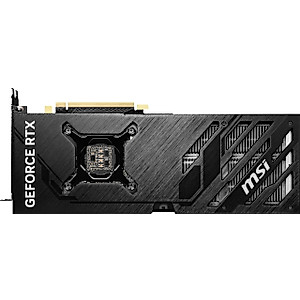 MSI Gaming GeForce RTX 4070 12GB GDRR6X Extreme Clock: 2520 MHz 192-Bit HDMI/DP Nvlink TORX Fan 4.0 Ada Lovelace Architecture Graphics Card (RTX 4070 VENTUS 3X 12G OC)