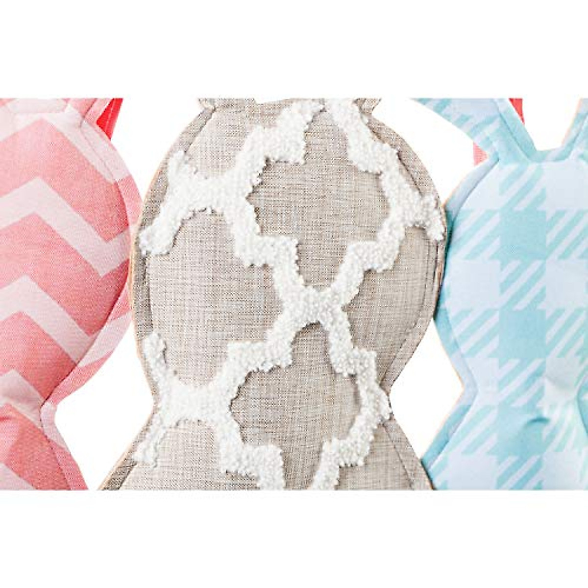 Evergreen Easter Bunny Garden Door Decor | Front Door Entryway Home Wreath | Double Sided | 17 Inches | Outdoor Safe | Welcome | Weatherproof