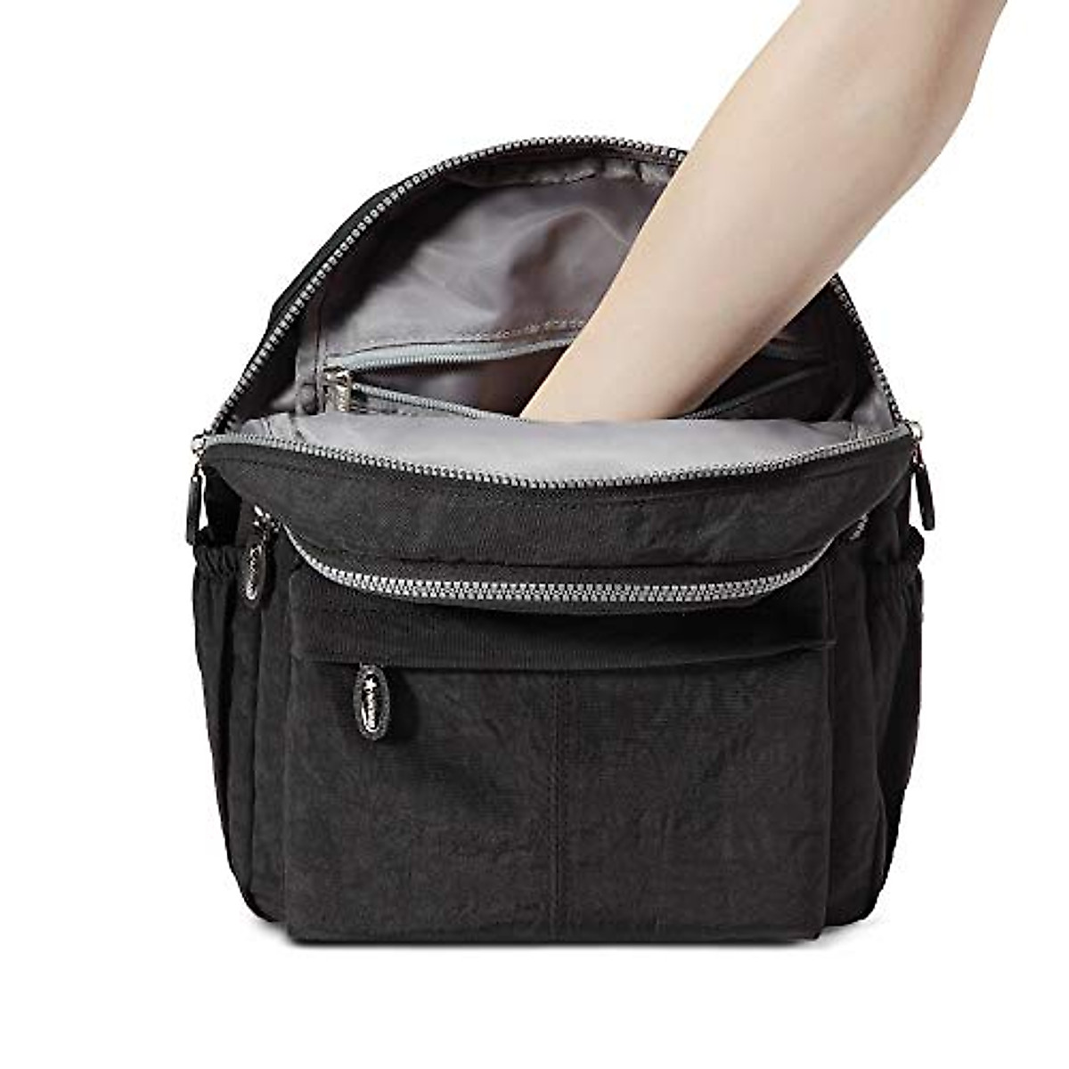 AOTIAN Small Lightweight Nylon Casual Travel Hiking Daypack Backpack for Girls and Women - 9 Liters