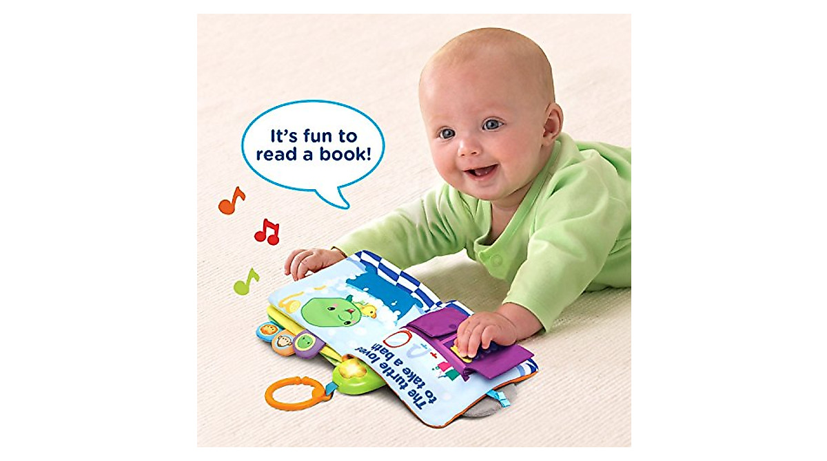 VTech Peek and Play Baby Book - Fun Learning for Kids