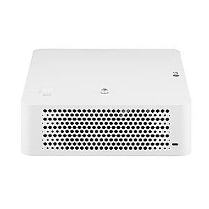 LG PF610P 120” Full HD (1920 x 1080) LED Portable Smart Home Theater CineBeam Projector, 1000 ANSI Lumen, Video, Disney+, YouTube, Apple TV and Wireless Mirroring with MiraCast