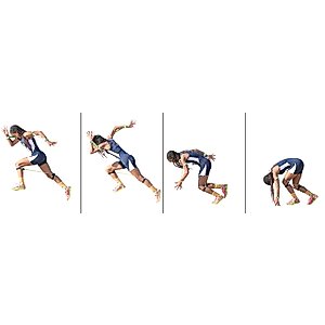 byrdband Track and Field Speed Gear Pack - All Sports Speed and Agility Training Resistance Bands for Ideal Arm Swing Trainer and Stride Frequency