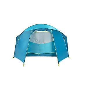 NEMO Aurora Highrise, 3 Season, Family, Car Camping Tent - 6-Person - Atoll/Oasis