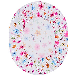 Cozyholy Twin Sheets Set Colorful Floral Bed Sheets Set Girls Cute Soft Microfiber Cooling Sheets 3 Pieces Kids Twin Size Bed Set Wrinkle Free, 15 inch Deep Pocket Fitted Sheet, Flat Sheet, Pillowcase