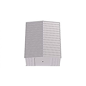 Arrow Classic Steel Storage Shed, 10x14, Flute Grey