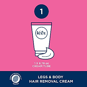 VEET Hair Removal Cream Sensitive Formula 6.78 oz (Pack of 4)