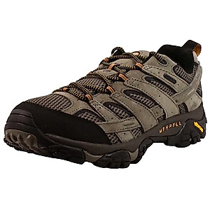 Merrell Men's Moab 2 Waterproof Hiking Boot, Walnut, 8 M US