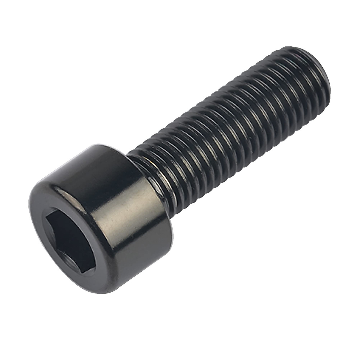 Wanyifa Titanium Cap Allen Socket Head Bolts M10 20 25 30 35 40 45 50 55 60mm Screw Pack of 4 (M10x30mm Pitch 1.5mm, Black)